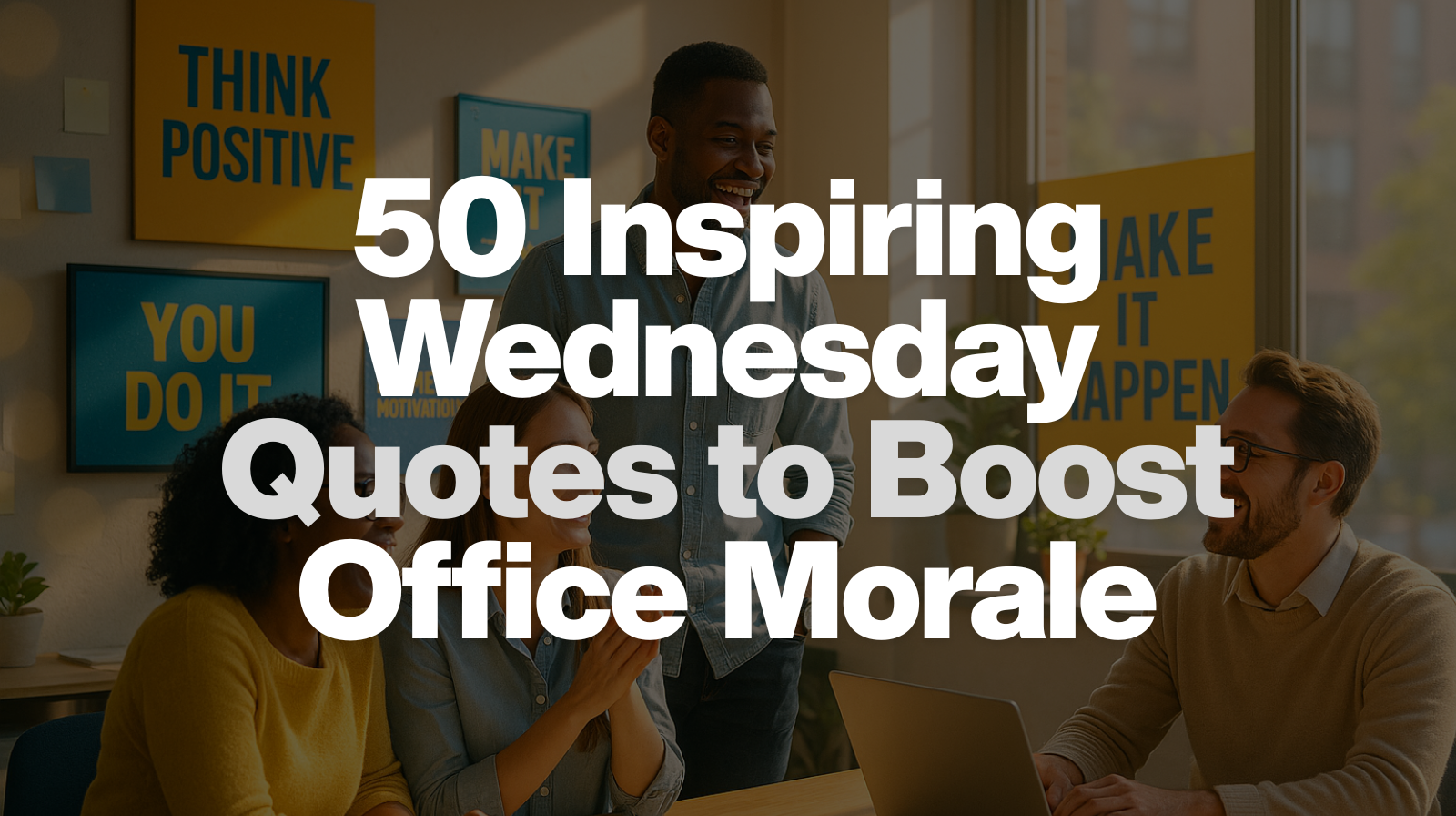 50 Inspiring Wednesday Quotes to Boost Office Morale
