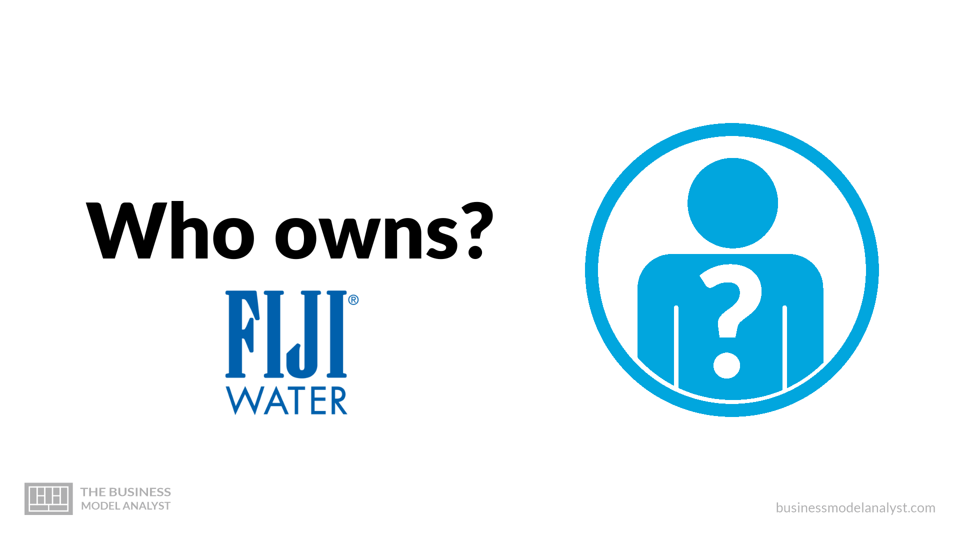 Wie besit Fiji Water